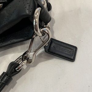 Coach | Bags | Coach Perf Lth Brooke Black Bag | Poshmark